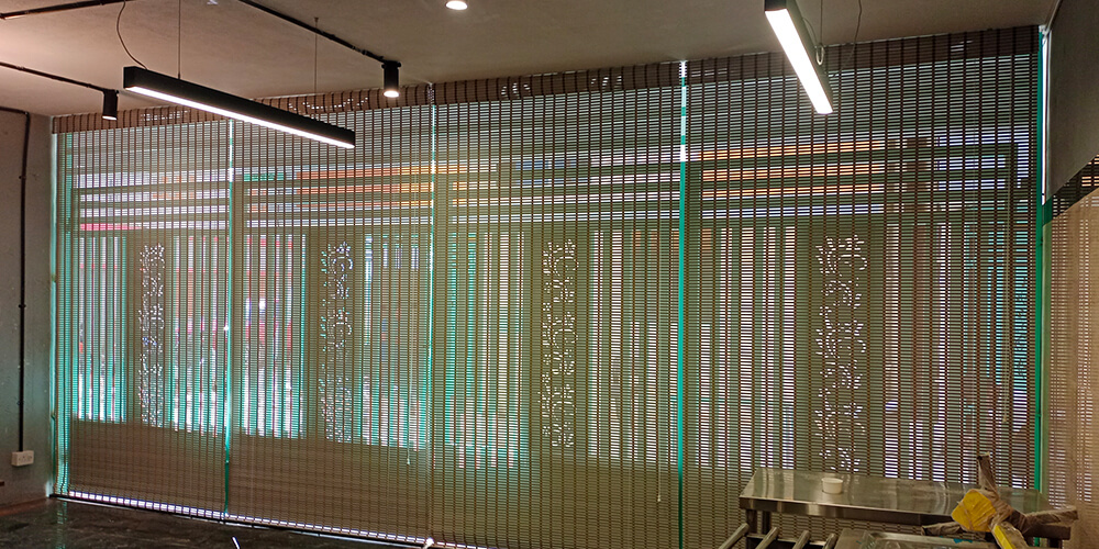 PVC blinds for balcony Bangalore - Blinds Basket